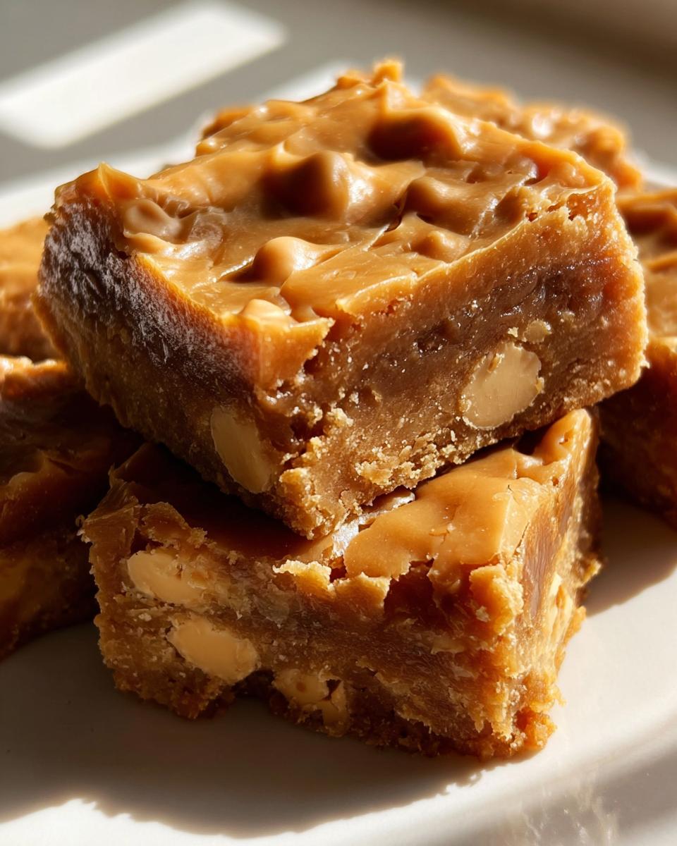 Butterscotch Brown Sugar Fudge Bars Recipe - Cooking Leader