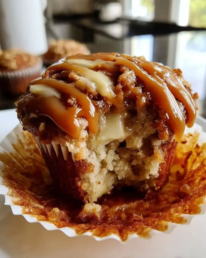 Caramel Apple Cupcakes - Cooking Leader