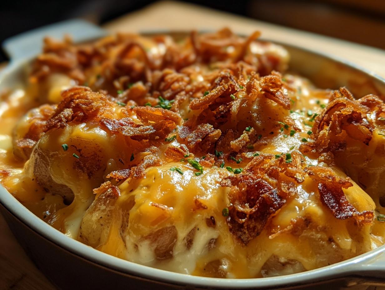 Cheesy Mississippi Mud Potatoes Recipe - Cooking Leader