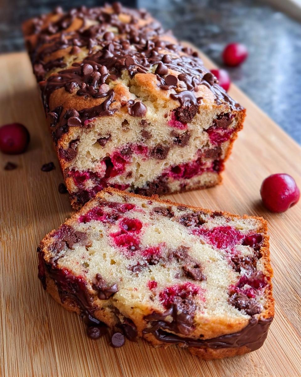 Cherry Chocolate Delight Bread - Cooking Leader