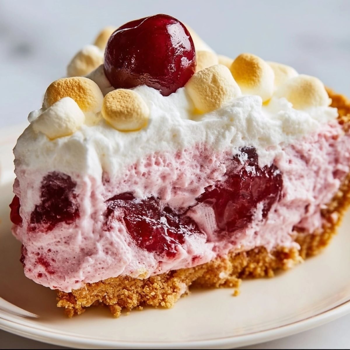 Cherry Pineapple Pie (5 Minute No-Bake Recipe) - Cooking Leader