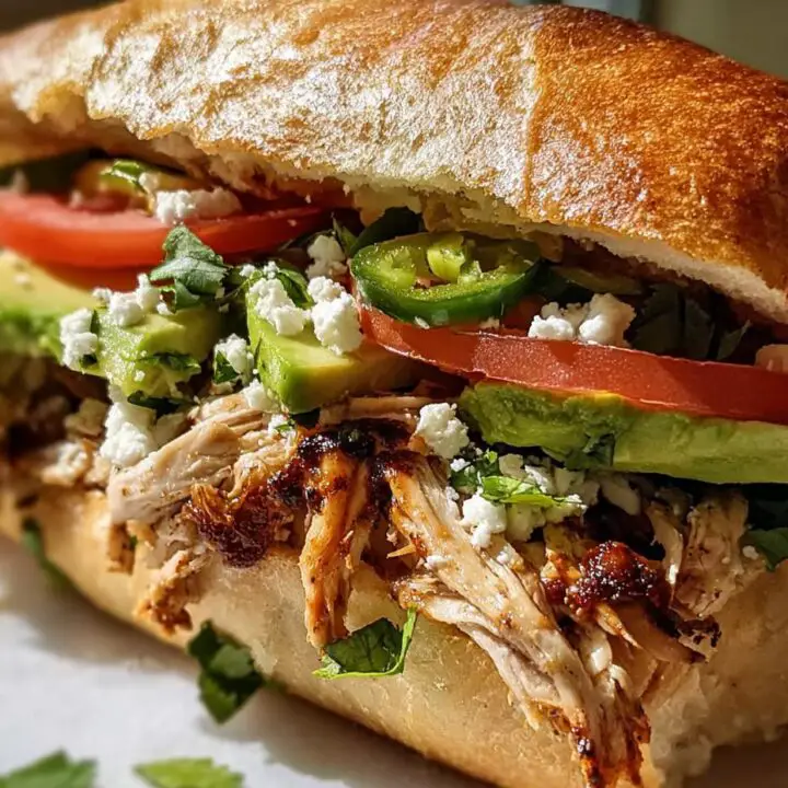 Spicy Chicken Torta Sandwich Recipe - Cooking Leader