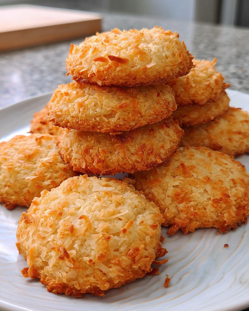 Easy Coconut Cookies Recipe - Cooking Leader