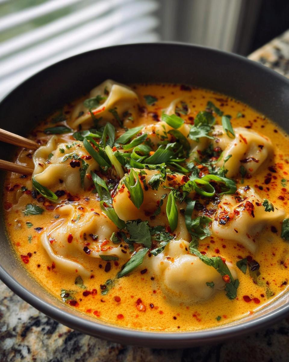 Coconut Curry Soup with Dumplings - Cooking Leader