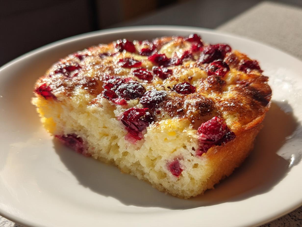 Cottage Cheese Cranberry Orange Bake - Cooking Leader
