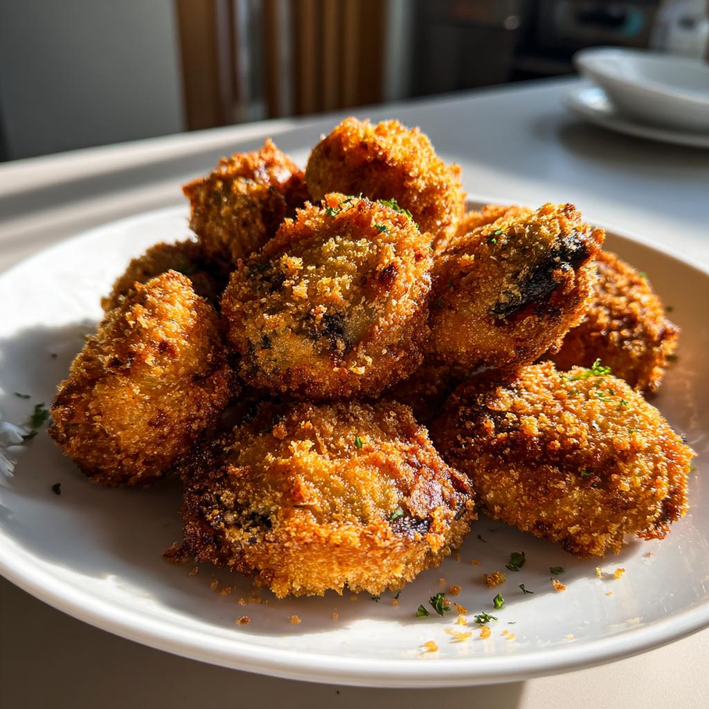 Crispy Fried Mushrooms Recipe - Cooking Leader