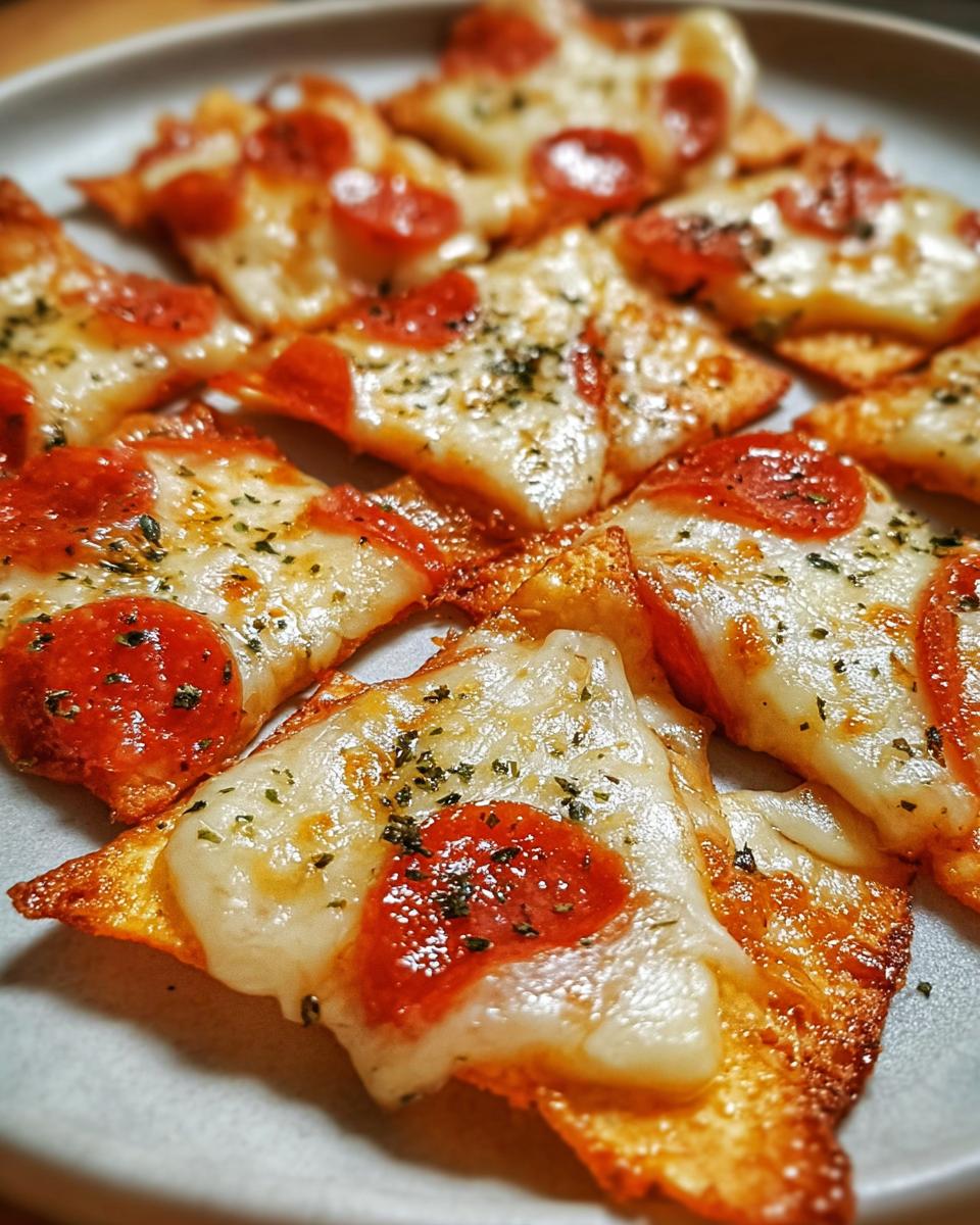 Crunchy Crispy Pizza Chips Recipe Cooking Leader