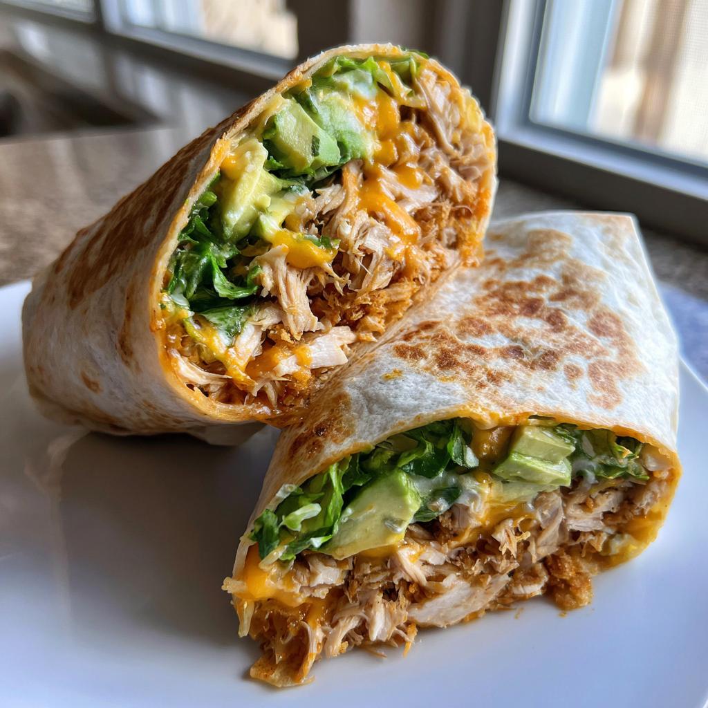 Crunchy Southwestern Chicken Wrap in 15 Minutes - Cooking Leader