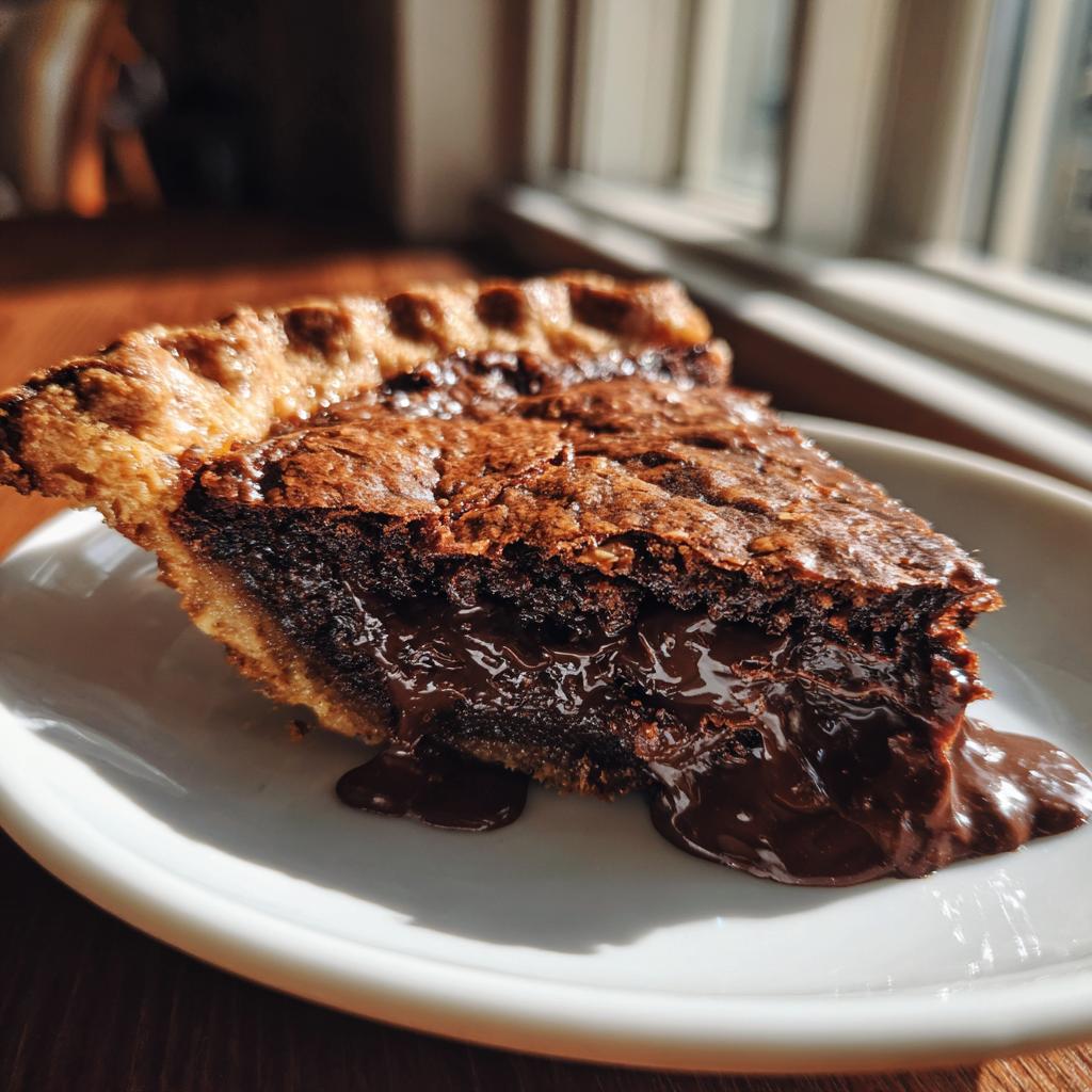 Decadent Hot Fudge Pie Recipe - Cooking Leader