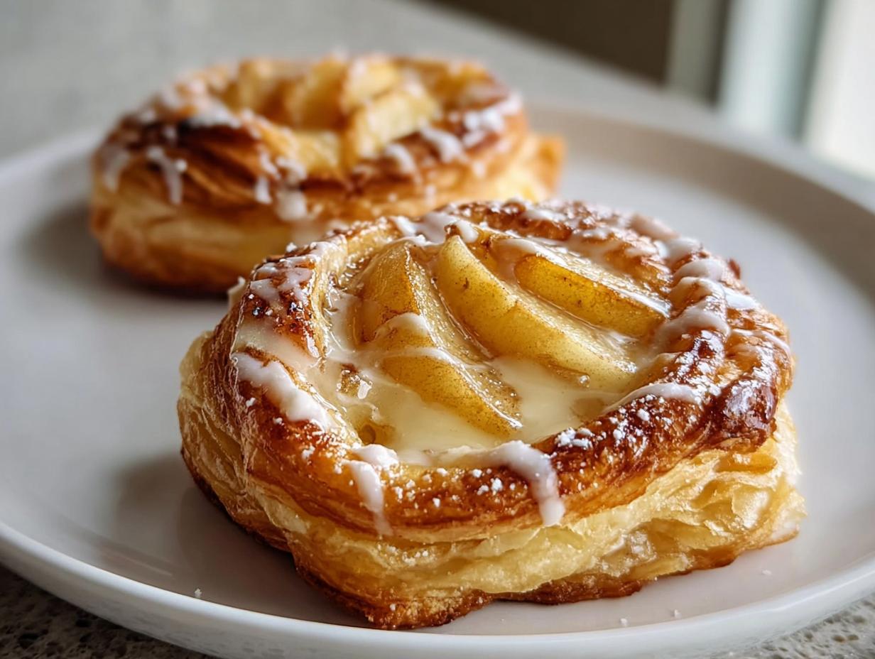 Espresso Apple Cream Cheese Danish - Cooking Leader
