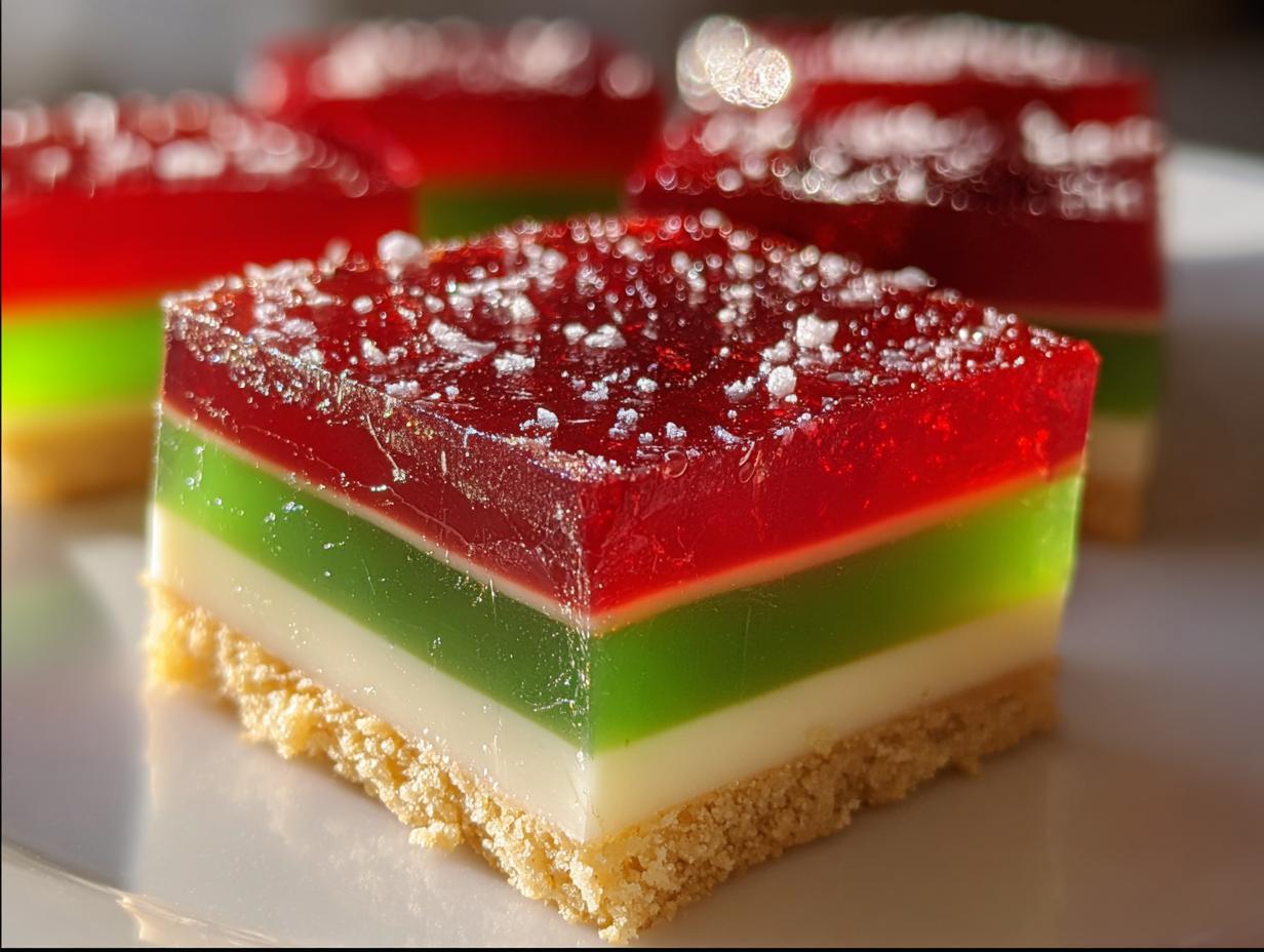Festive Green & Red Christmas Jelly Recipe - Cooking Leader