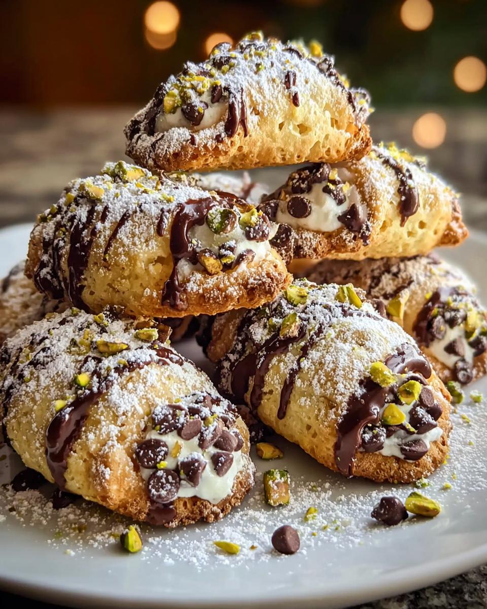 Italian Cannoli Cookies - Cooking Leader