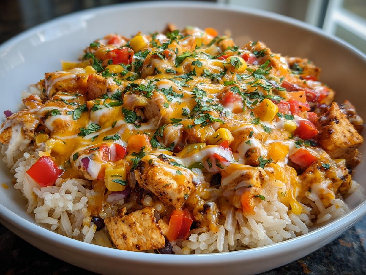 One-Pot Cheesy Southwest Chicken & Rice - Cooking Leader