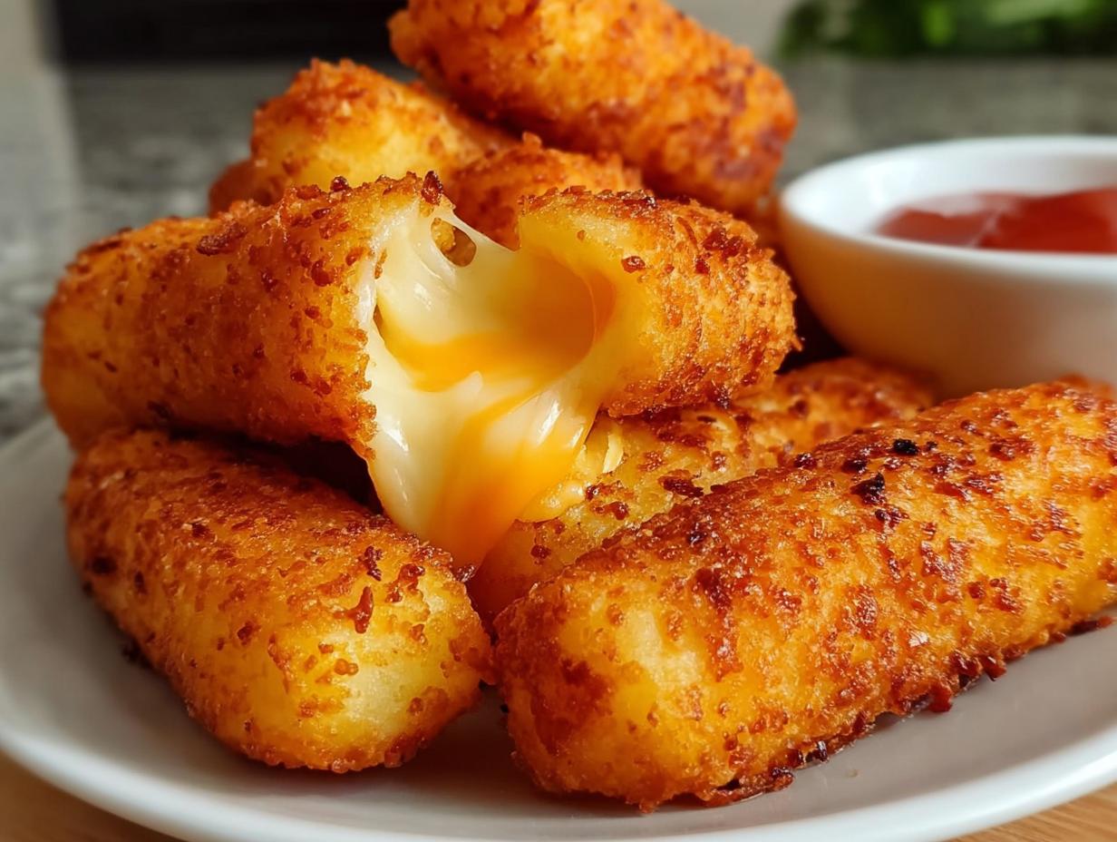 Amazing Potato Cheese Sticks - Cooking Leader