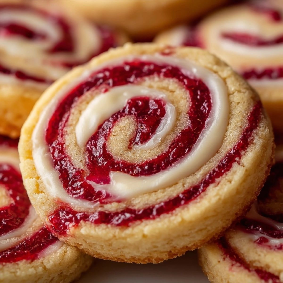 Raspberry Cheesecake Cookie Swirls Recipe - Cooking Leader