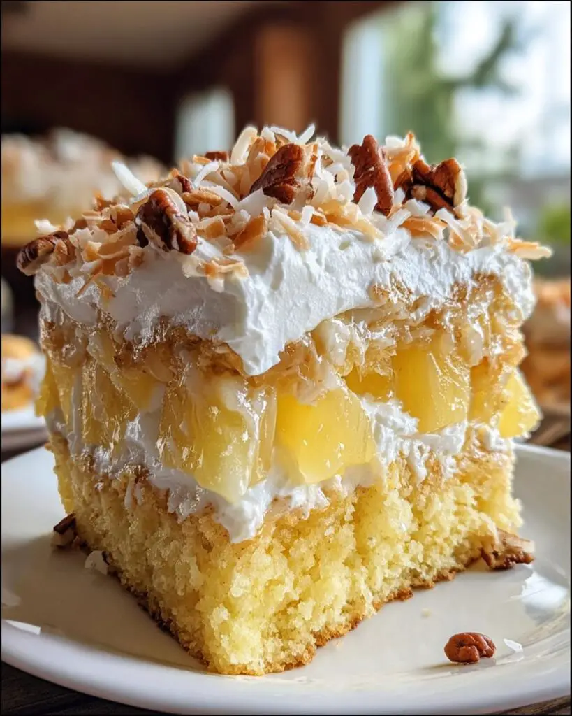 Southern Pineapple Sunshine Cake - Cooking Leader