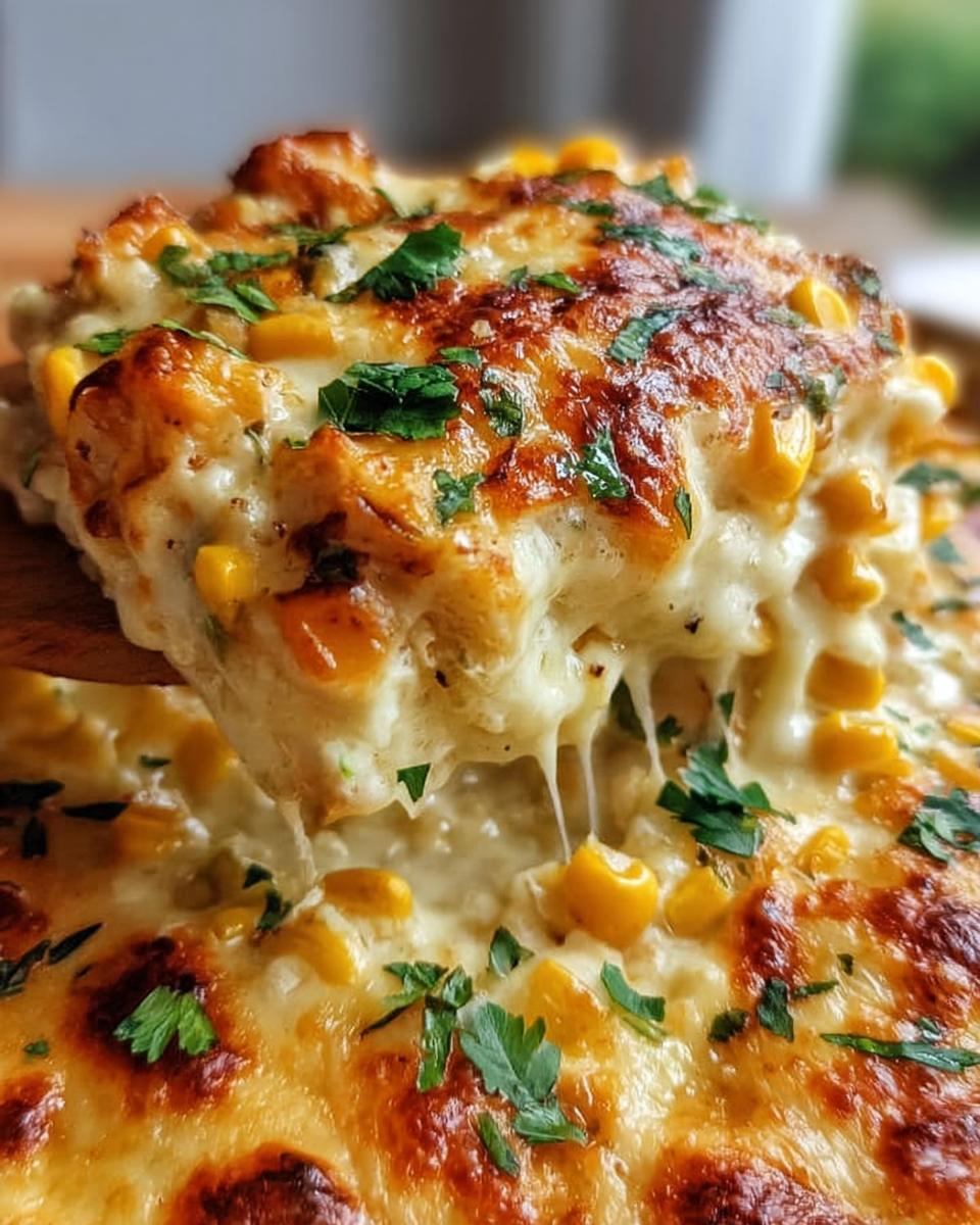 Street Corn Chicken Casserole - Cooking Leader