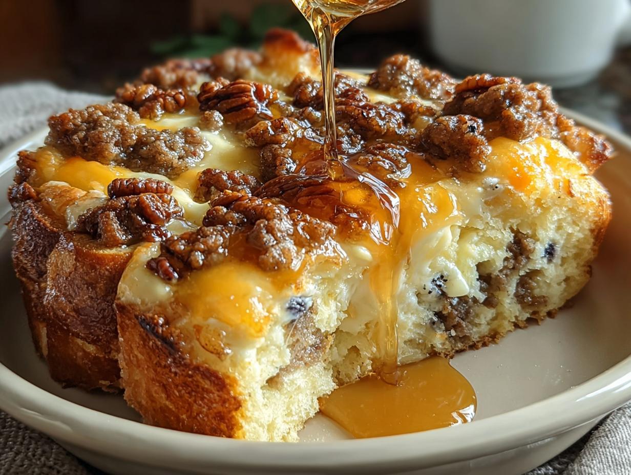 Sweet Maple Sausage Breakfast Casserole - Cooking Leader