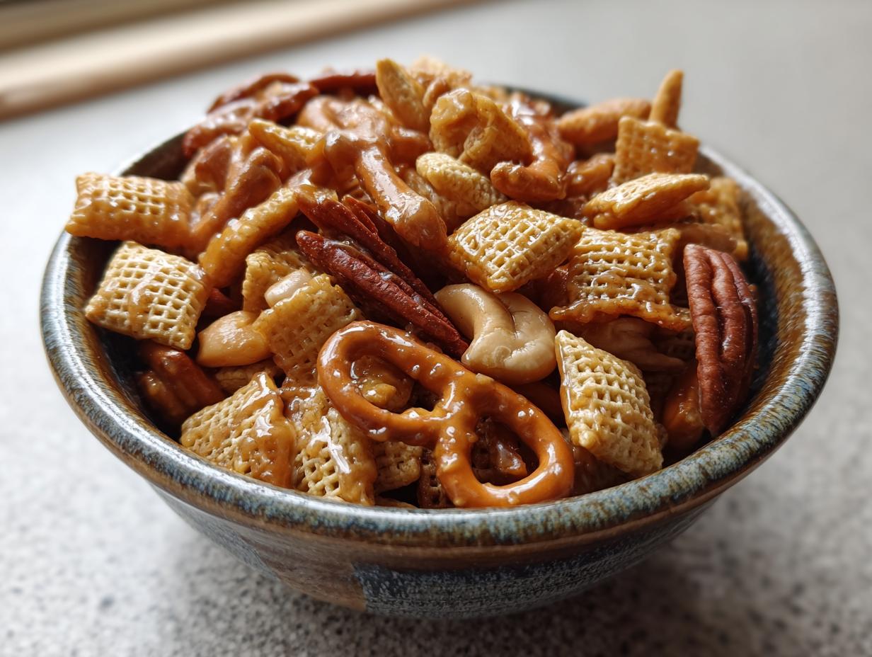 Toffee Chex Mix Recipe for Epic Snacking - Cooking Leader