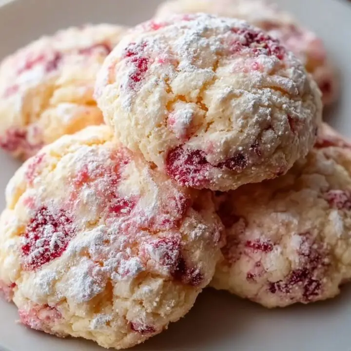Ultra-Soft Raspberry Christmas Snow Clouds - Cooking Leader