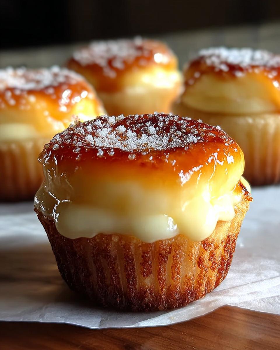 Vanilla Bean Creme Brulee Cheesecake Cupcakes - Cooking Leader