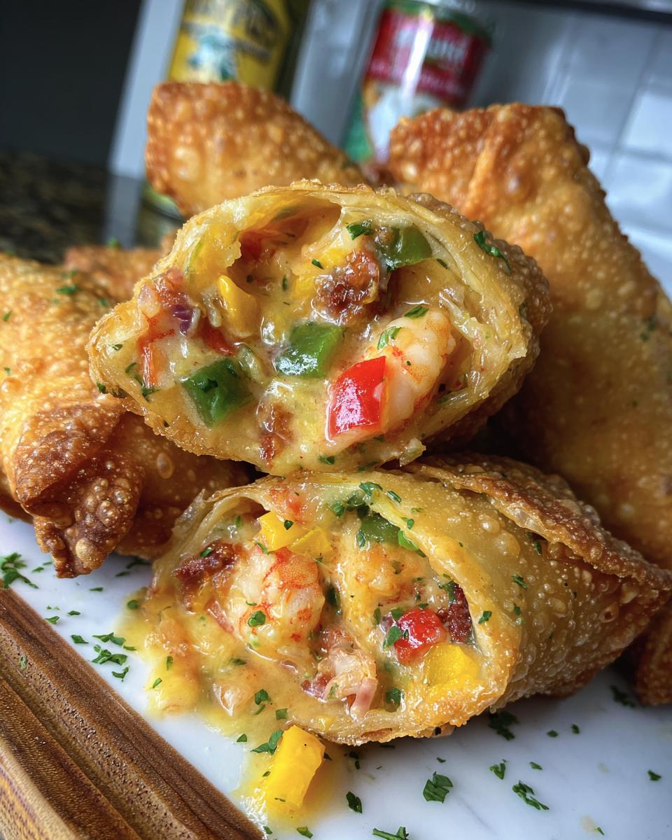 Voodoo Egg Rolls - Cooking Leader