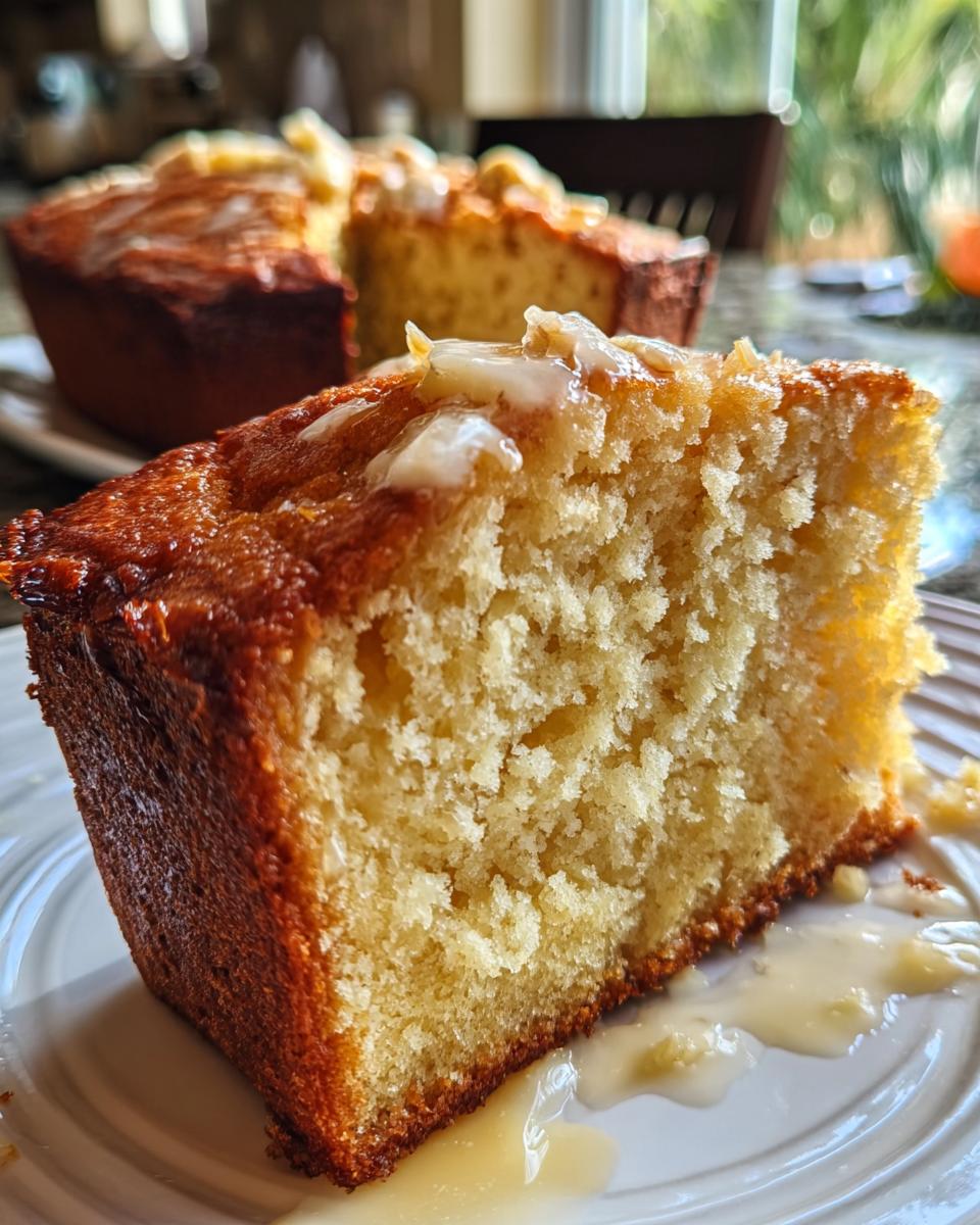 Warm Banana Pudding Pound Cake - Cooking Leader
